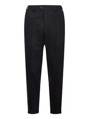 PT TORINO Elasticated-waistband Trousers - Blue