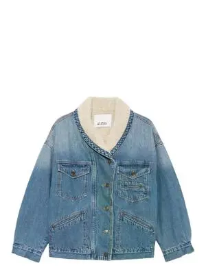 Isabel Marant Pimia Denim Jacket - Blue