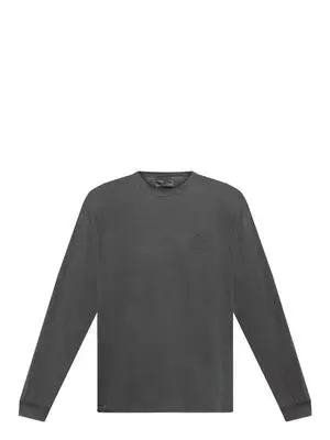 Carhartt Work In Progress Embroidered-logo Long-sleeve T-shirt - Grey