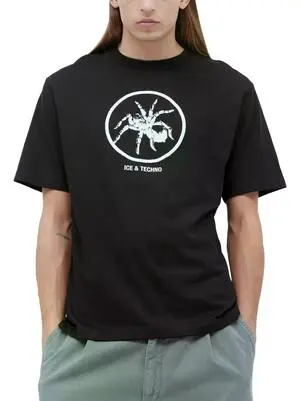 ICE & TECHNO Spider T-shirt - Black