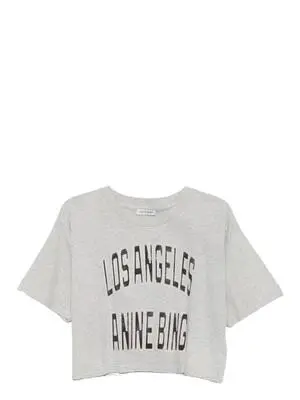 ANINE BING Los Angeles Graphic T-shirt - Grey