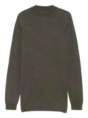 Rick Owens Lupetto High-neck Wool Sweater - Green