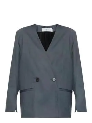 IRO PARIS Sabrine Double-breasted Blazer - Grey