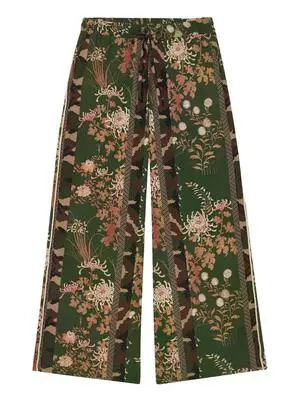 PIERRE-LOUIS MASCIA Adanastr Floral-Print Trousers
