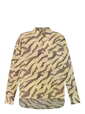 IRO PARIS Deriana Tiger-Print Shirt