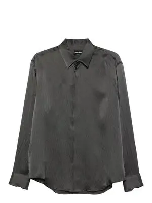 Giorgio Armani Silk Shirt - Grey
