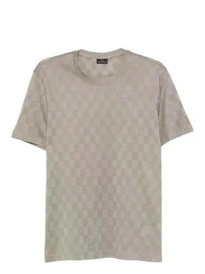 PAUL & SHARK Checked Cotton T-shirt