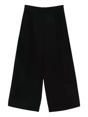 Max Mara High-waisted Trousers - Black