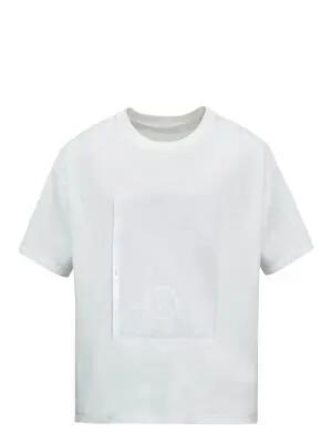 MAISON MARGIELA Graphic-panelled T-shirt - White
