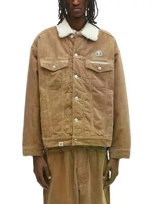 AAPE BY *A BATHING APE® Corduroy Jacket - Brown