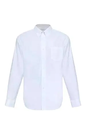 Givenchy Embroidered Chest-pocket Shirt - White