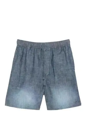Loewe Cotton Shorts - Blue