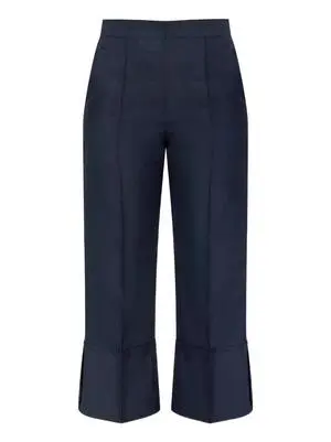 Theory Cuffed Trousers - Blue