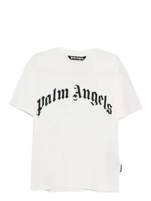 Palm Angels Logo-print T-shirt - White