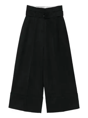 Simone Rocha Belted Trousers - Black
