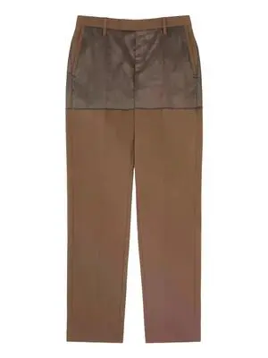 MAISON MARGIELA Panelled Trousers - Brown