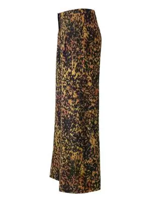 ULLA JOHNSON Leopard-Print Trousers
