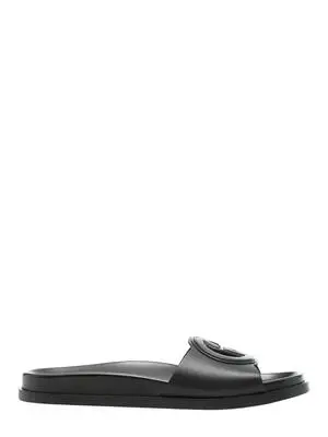 Gucci Interlocking G Slides - Black