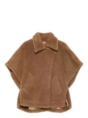 Max Mara Teddy Cape - Brown