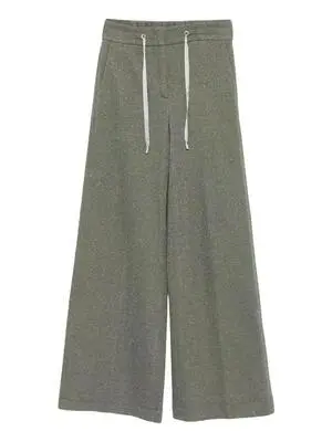 Peserico Drawstring Trousers - Green