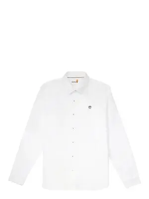 Timberland Embroidered-logo Shirt - White