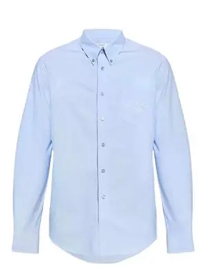Givenchy Logo-embroidered Shirt - Blue