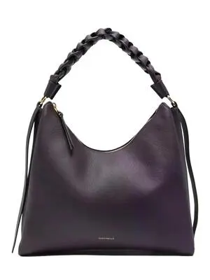 COCCINELLE Medium Boheme Leather Shoulder Bag - Purple