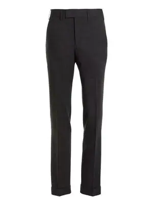 PT TORINO Master Pressed-crease Trousers - Grey