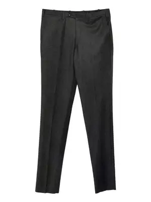Kiton Button-fastening Trousers - Grey