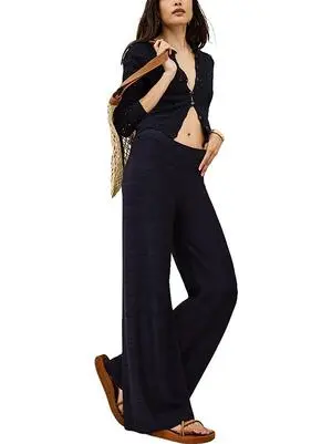 Ba&sh Kofia Pull-On Pants Navy