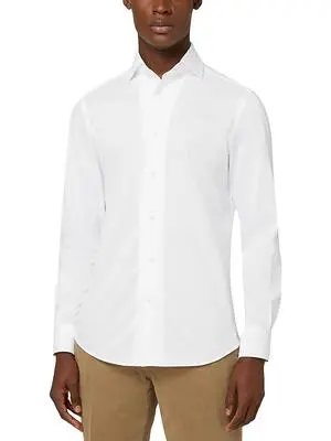 Boggi Milano Regular Fit Shirt - White