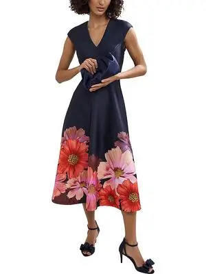 PHASE EIGHT Rakhi Midi Dress - Navy