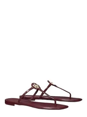 Tory Burch Mini Miller Jelly Sandals - Dried Currant