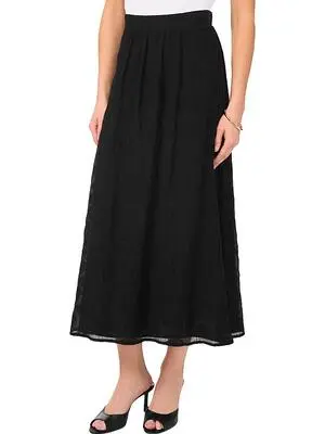 VINCE CAMUTO Textured Midi Skirt