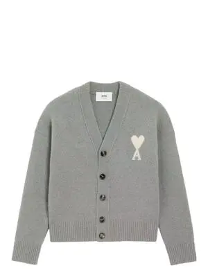 Ami Ami De Coeur Cardigan Grey