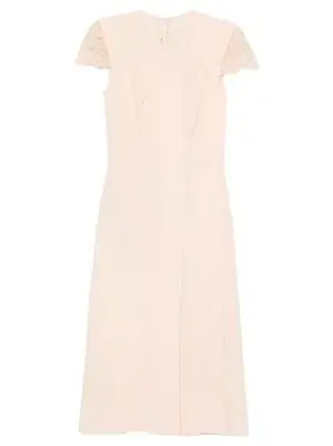 Ermanno Scervino Lace-trimmed Shift Dress - Pink