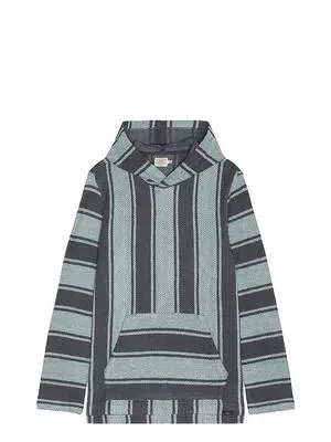 Faherty Brand Whitewater Hoodie - Teal Channel Stripe