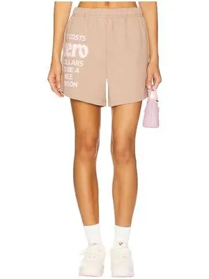 THE MAYFAIR GROUP Vintage Terrycloth Sweatshorts - Taupe