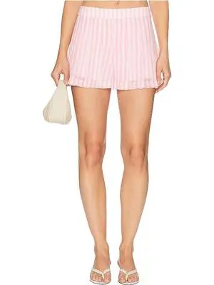 LOVERS AND FRIENDS Sabrina Skort - Pink Stripe