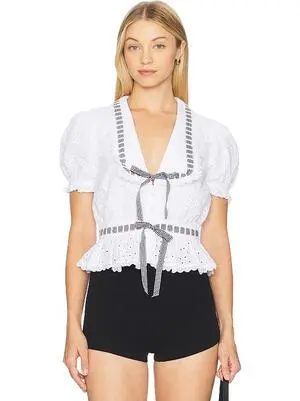 Majorelle Graciela Top - White