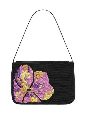 L*Space Alora Beaded Shoulder Bag - Black