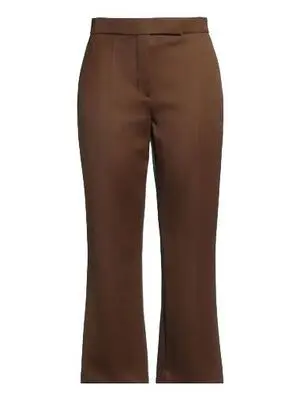 Tory Burch Bootcut Wool Pants - Brown