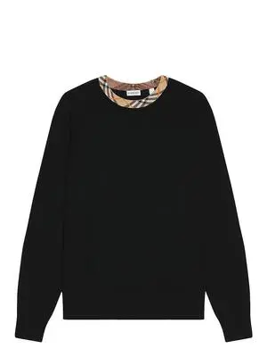 Burberry Core Merino Crewneck Black