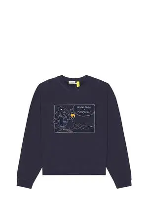 Moncler X Gilga Farm Donald Glover Sweatshirt - Navy