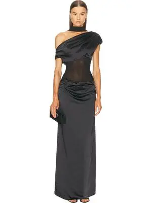 Lpa Gaia Gown - Black