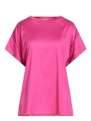 BALLANTYNE Basic Tee - Fuchsia