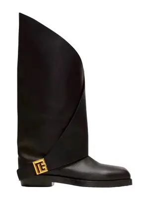 Balmain Twist Boots - Black