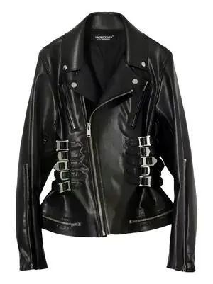 UNDERCOVERISM Buckle-detail Biker Jacket - Black