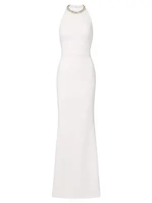 Givenchy Crystal-embellished Open-back Gown - White