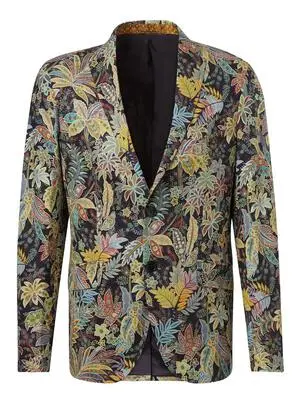 Etro Roma Printed Wool-blend Blazer - Multicoloured